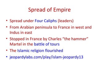 Spread of islam | PPT