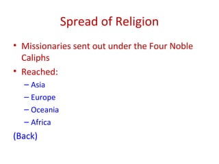 Spread of islam | PPT
