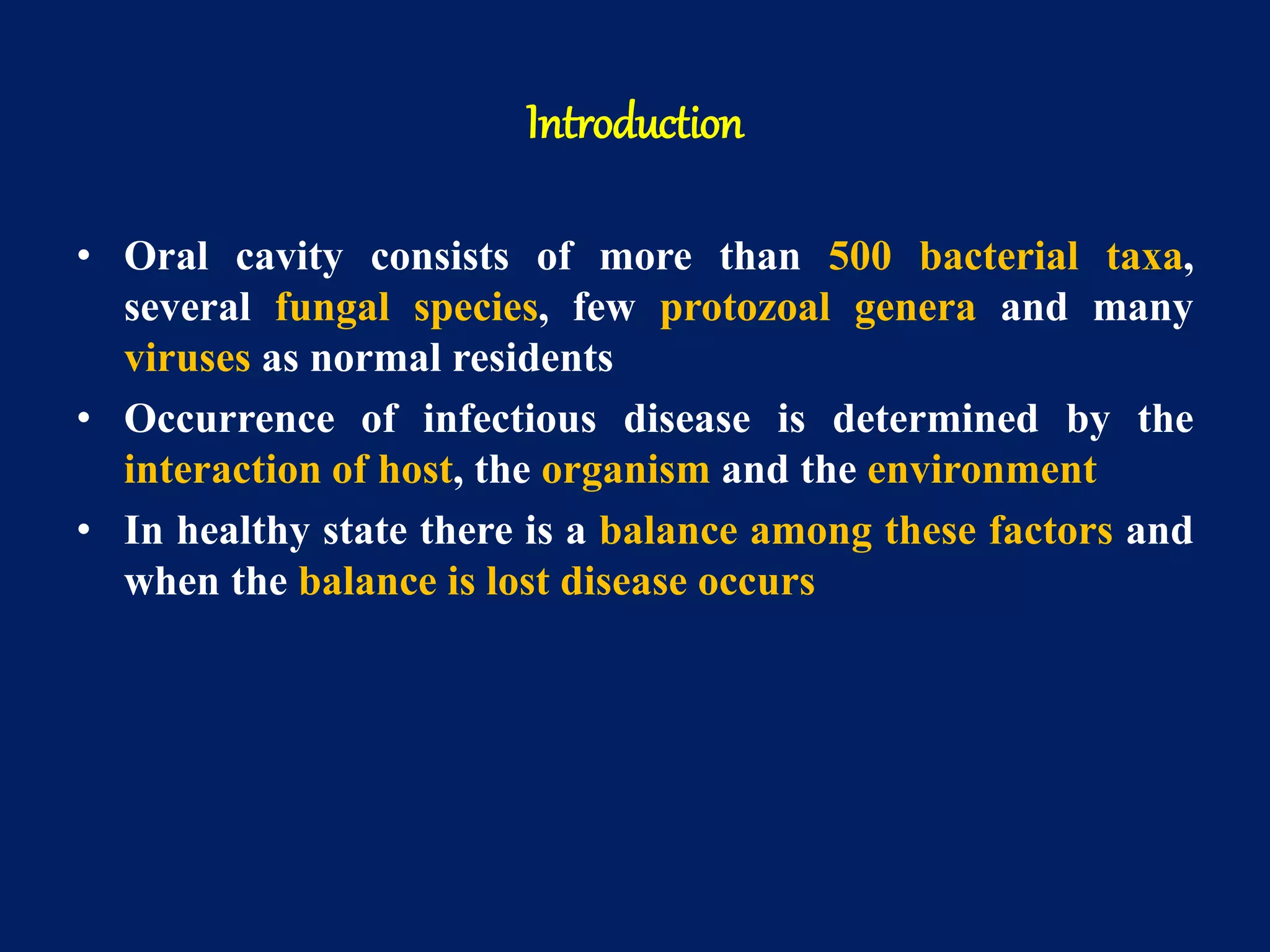 Spread of oral infections | PPTX