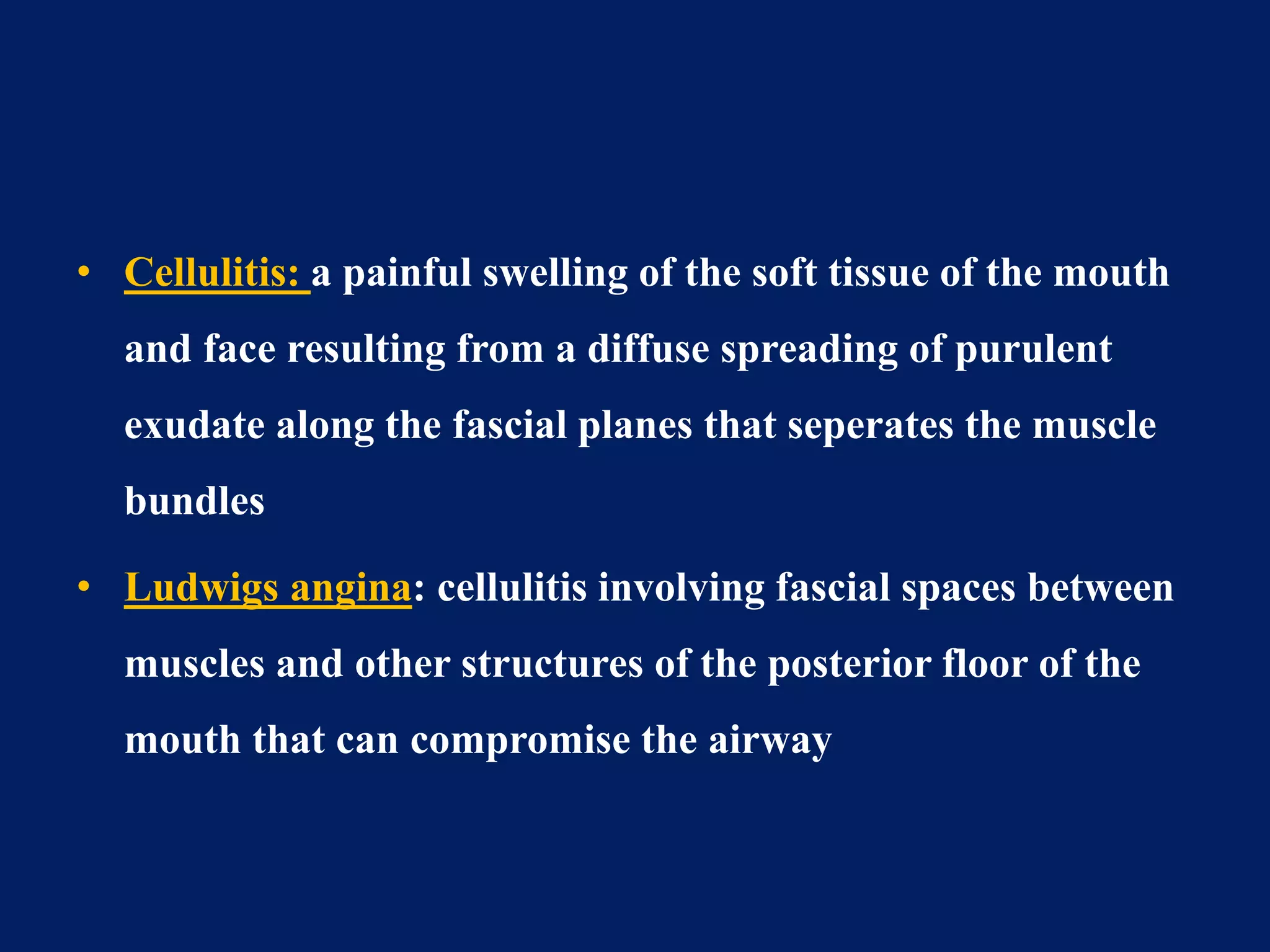 Spread of oral infections | PPTX