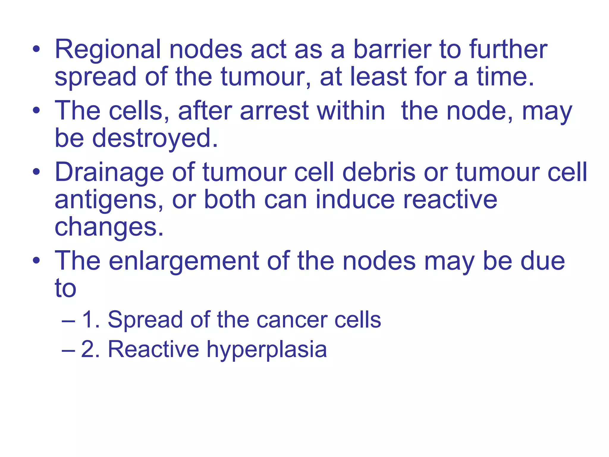Spread of tumours | PPT