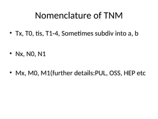 presentation,Spread of tx, grading and staging.ppt | Cancer | Diseases ...