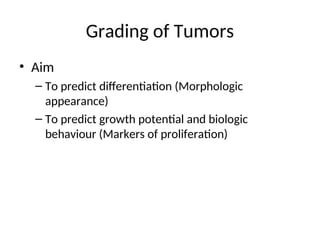 presentation,Spread of tx, grading and staging.ppt | Cancer | Diseases ...
