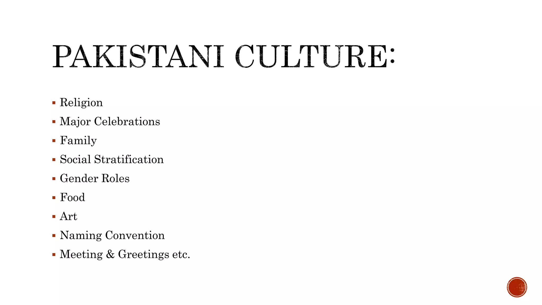 Spread of western culture in pakistan | PPTX