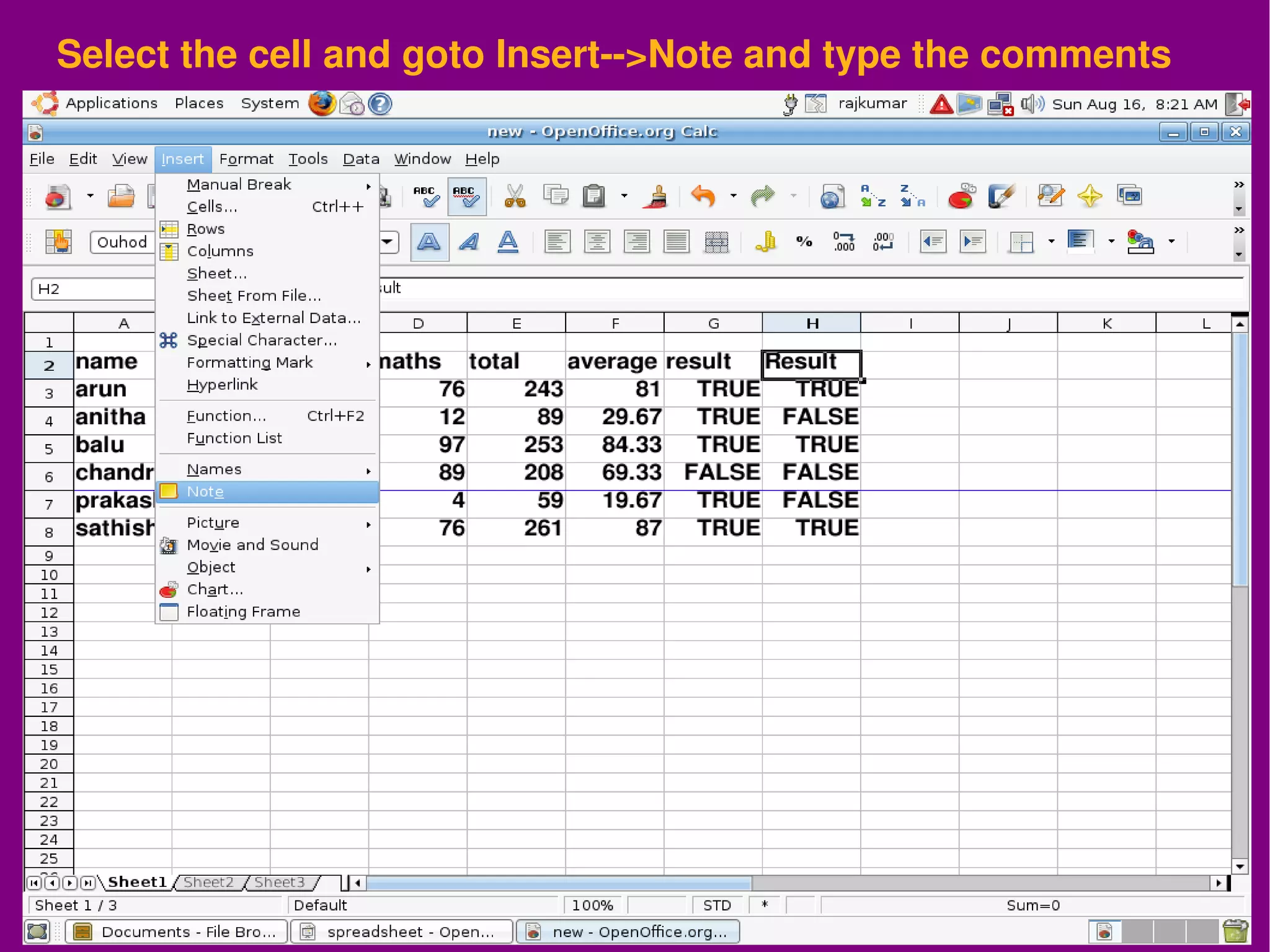 OpenOffice-SpreadSheet | PDF