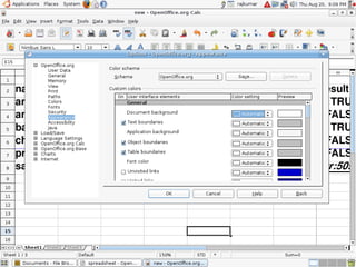 OpenOffice-SpreadSheet | PPT
