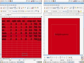 OpenOffice-SpreadSheet | PPT