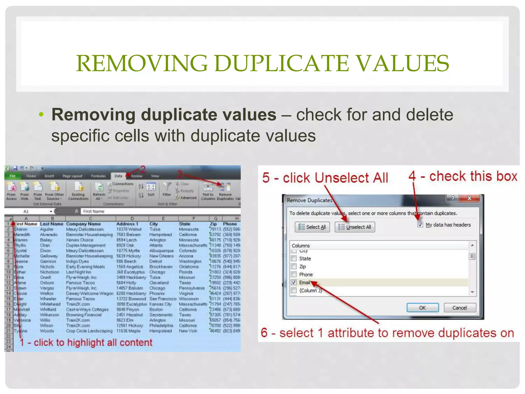 'Spreadsheet' | PPTX