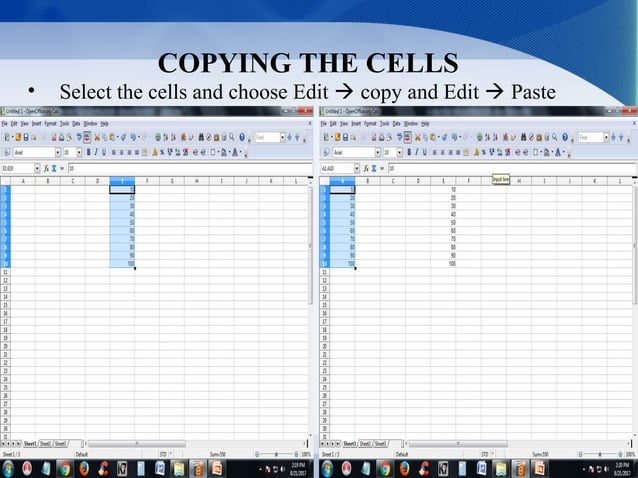 Apache Open Office Spreadsheet - R.D.Sivakumar | PPT