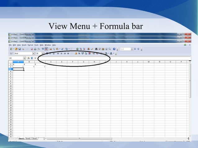 Apache Open Office Spreadsheet - R.D.Sivakumar | PPT