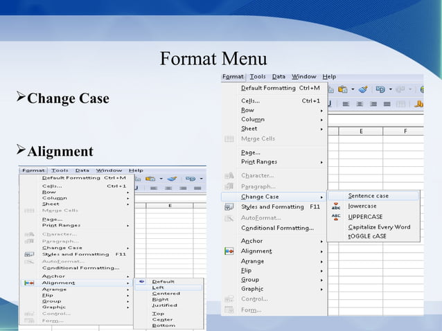 Apache Open Office Spreadsheet - R.D.Sivakumar | PPT