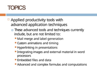 SPREADSHEET(MS EXCEL for computation).pptx