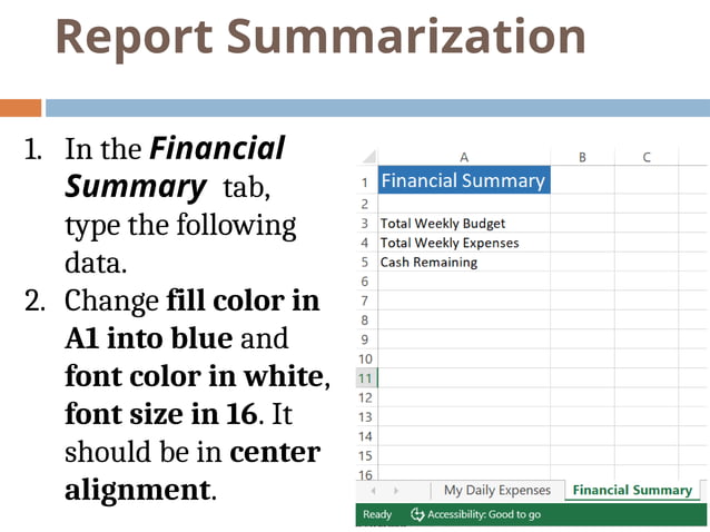 SPREADSHEET(MS EXCEL for computation).pptx
