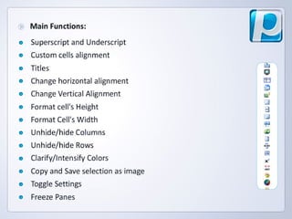 Spreadsheet Presenter | PPT