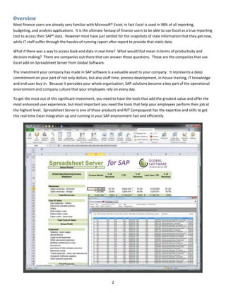 Spreadsheet server | PDF