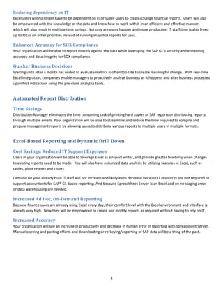 Spreadsheet server | PDF