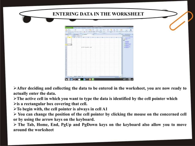 Working with Star Office CALC - R.D.Sivakumar | PPTX | Computing | Technology & Computing