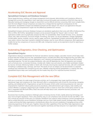 Spreadsheet Management with the new Microsoft Office | PDF | Computer ...