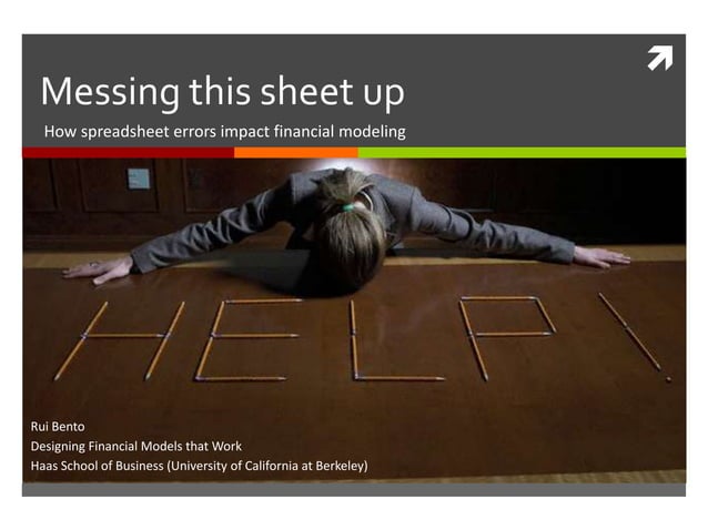 Spreadsheet Errors Ppt