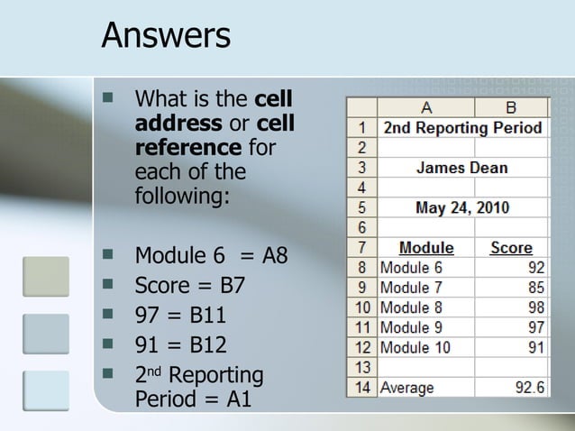 Spreadsheet Fundamentals Ppt