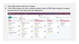 Odoo 15 Spreadsheet in CRM - How It's a Beneficial Tool | PPT