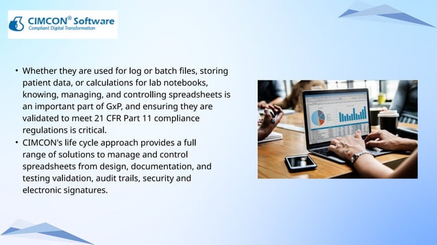 Spreadsheet life cycle management for Excel spreadsheets | PPTX
