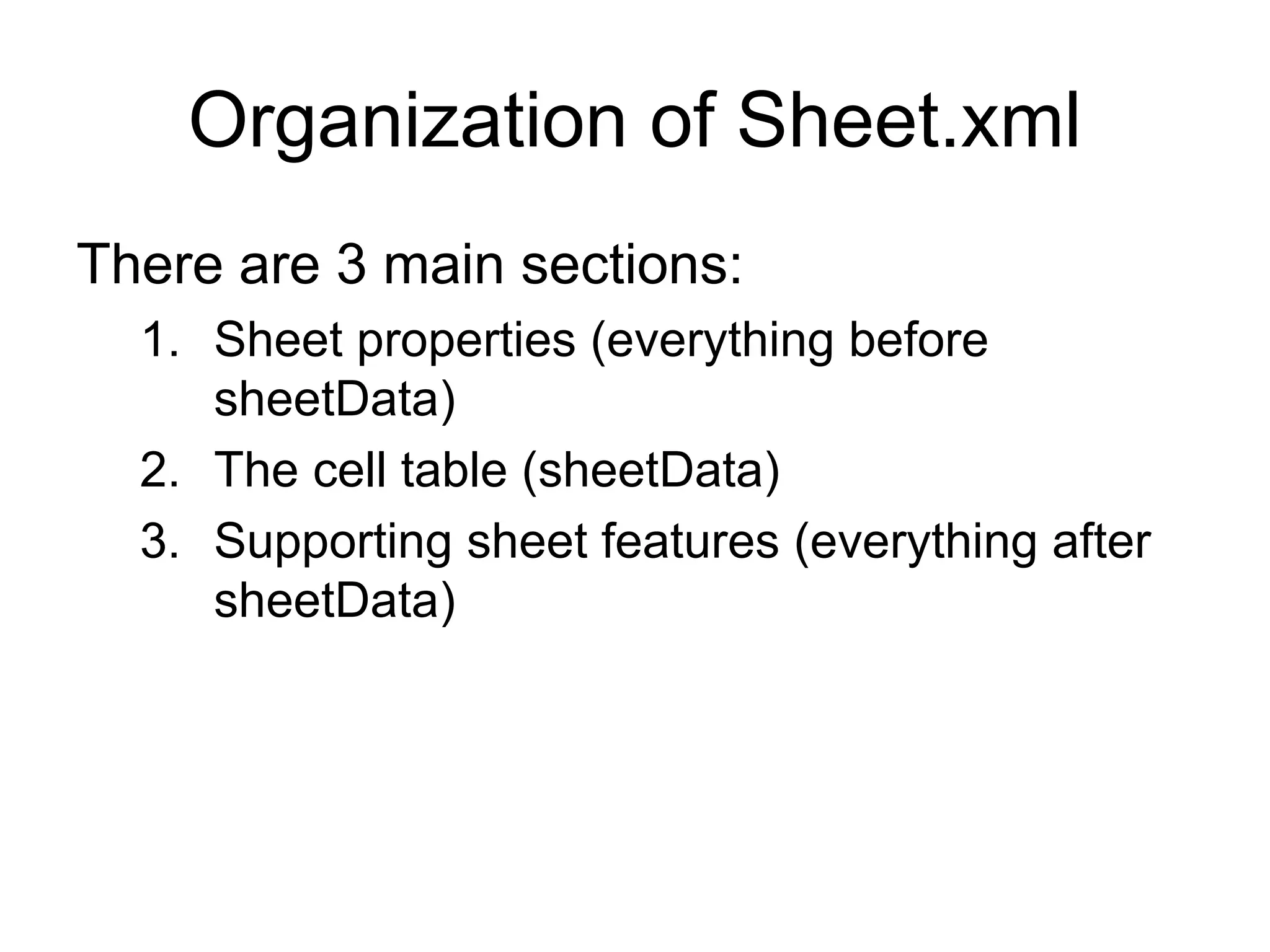 Spreadsheet ml subject sheet | PPT