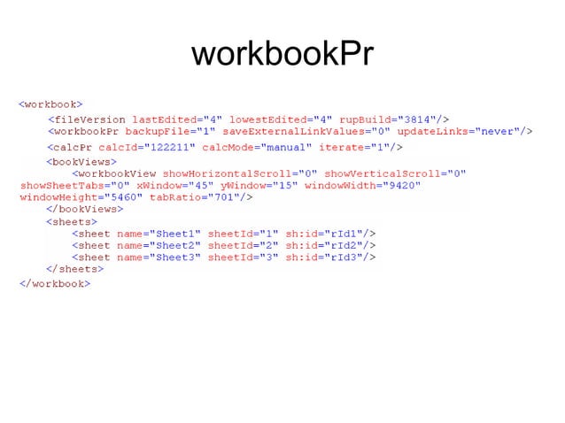 Spreadsheet ml subject workbook | PPTX