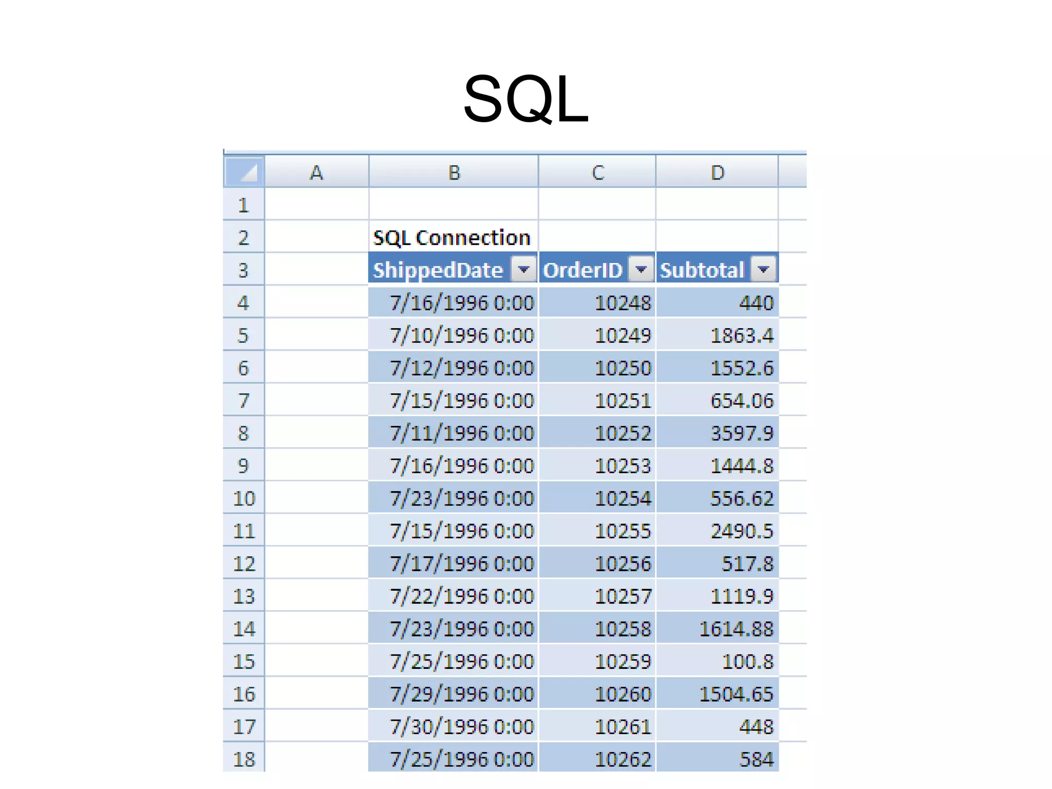 Spreadsheet ml subject workbook connections | PPT