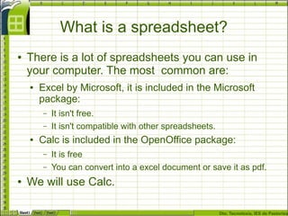 Spreadsheet | PPT