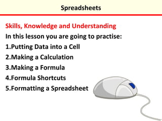 Spreadsheets | PPT