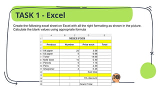 Spreadsheets - Basic formula introduction.pptx