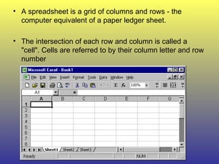 Spreadsheets made easy | PPT
