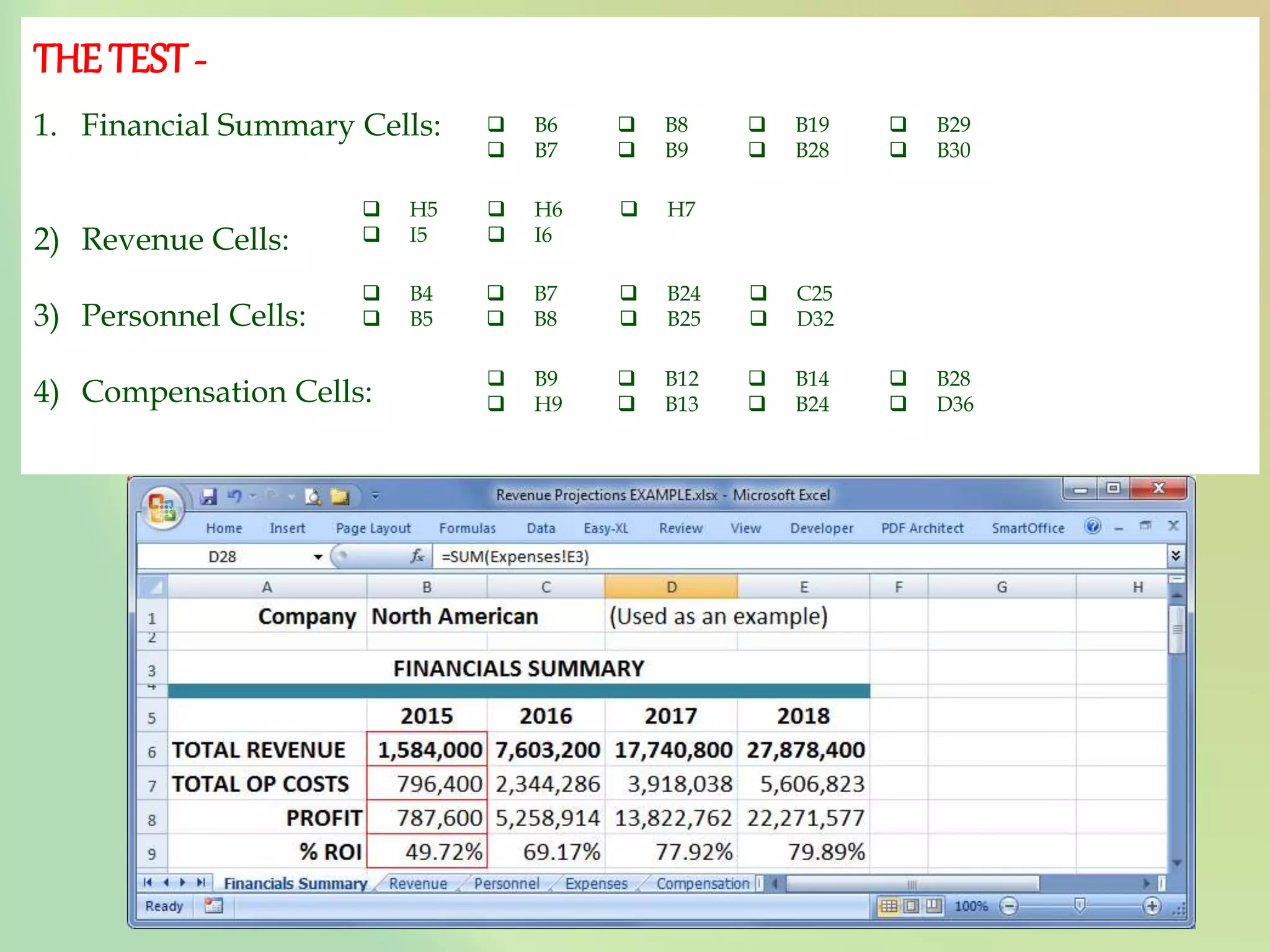 Spreadsheets 101 | PPTX