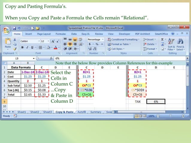 Spreadsheets 101 | PPT