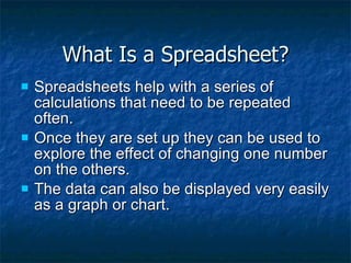 Spreadsheets Introduction using RM Number Magic | PPT | Computer ...