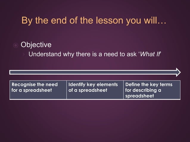 Introduction to Spreadsheets | PPTX
