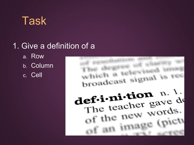 Introduction to Spreadsheets | PPTX