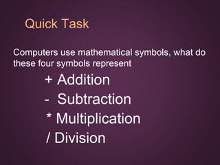 Spreadsheets lesson 2 | PPT