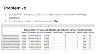 Spreadsheet text functions | PDF
