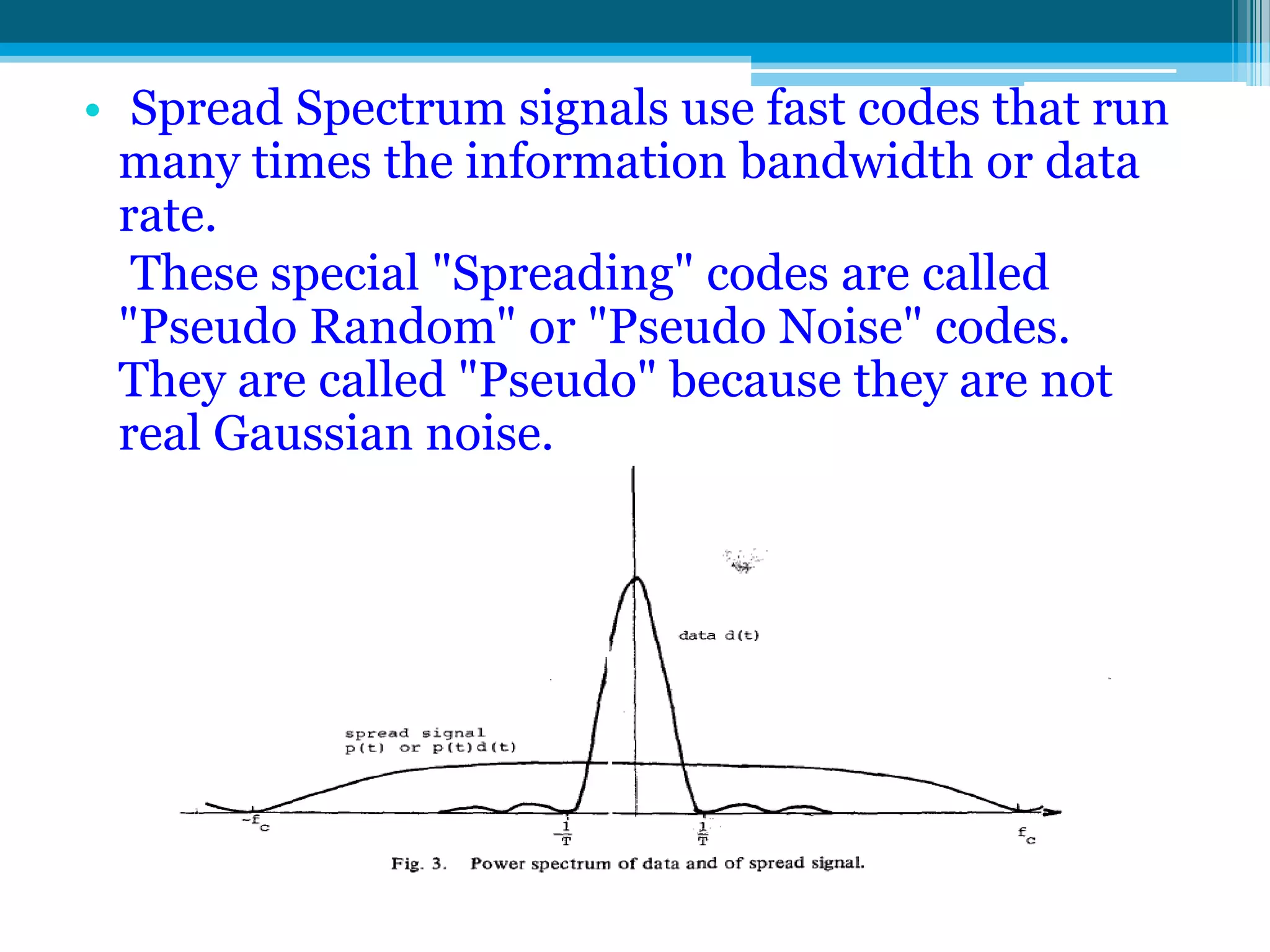 Spread spectrum | PPTX