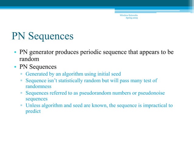 Spread spectrum | PPTX | Computer Networking | Computing