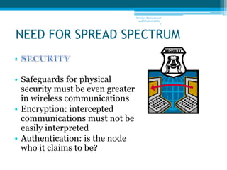 Spread spectrum | PPTX