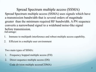 Spread spectrum | PPTX