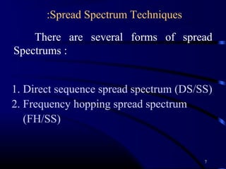 Spread spectrum | PPT