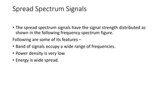 Spread spectrum | PPTX