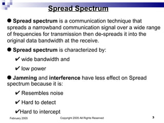 Spread spectrum modulation | PPT