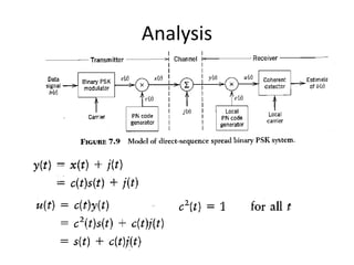 Spread spectrum modulation | PPTX