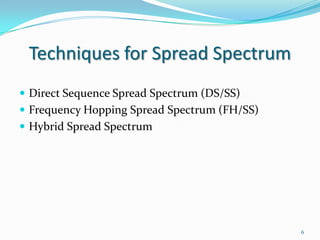 Spread Spectrum System | PPT