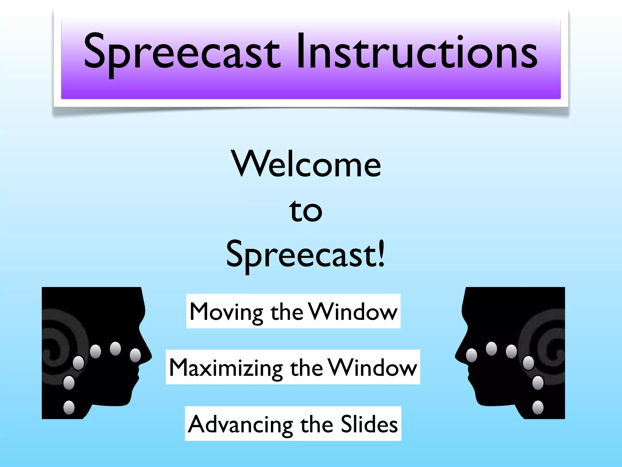 Spreecast pre show | PDF